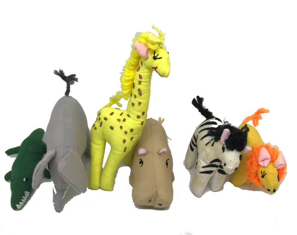Animal Safari Dolls Set Hand Made - lightsiris.com